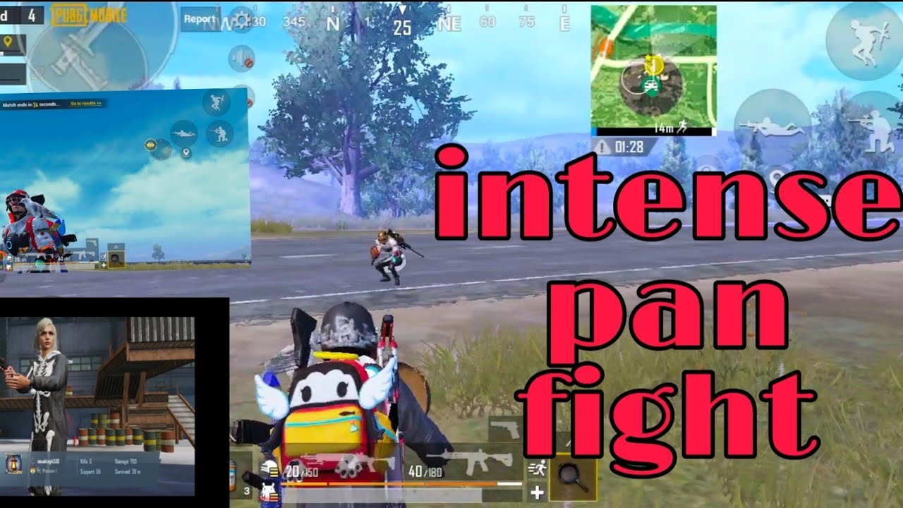 Pan fight - Pubg mobile - YouTube