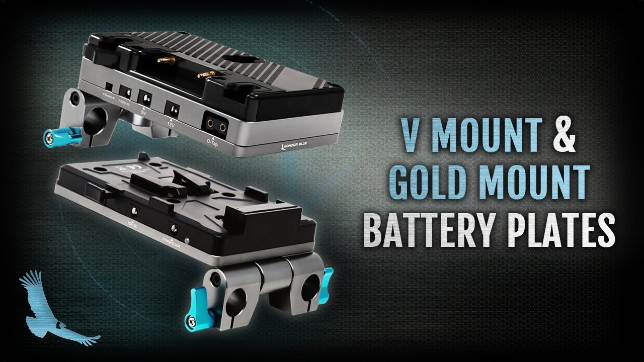 Cine V Mount & Gold Mount Battery Plate Overview - YouTube