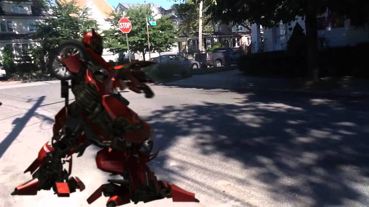 transformer caught on tape - YouTube