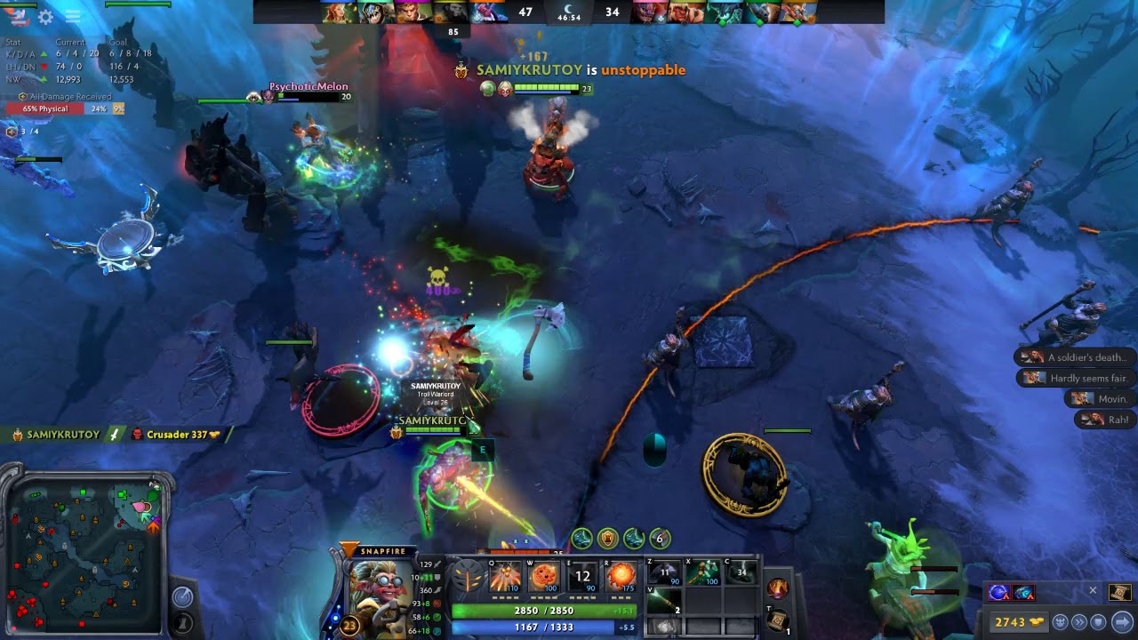 snapfire magnus combo! game was lost waaay before though... - YouTube