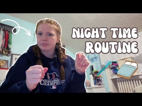 NIGHT TIME ROUTINE (shower, skincare, cleaning, and more) 😴 - YouTube
