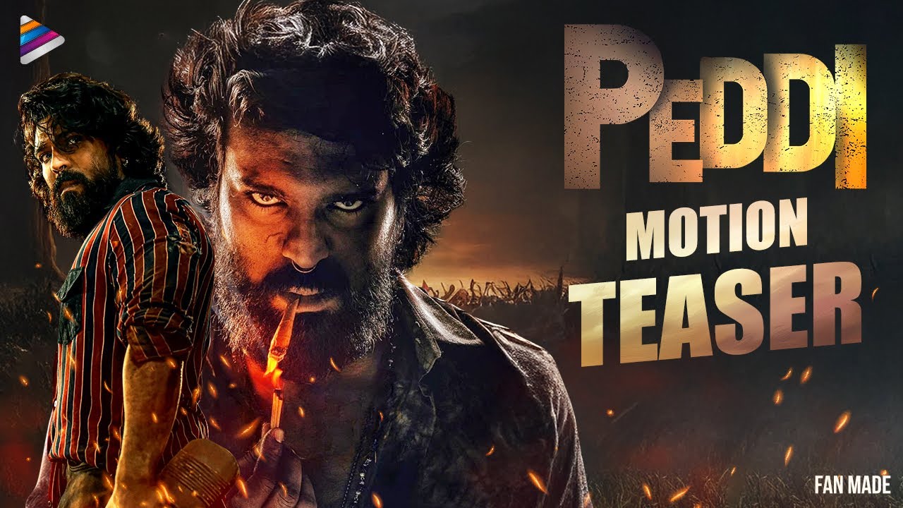 Ram Charan's Peddi Motion Teaser | Peddi First Look | Janhvi | Buchi ...