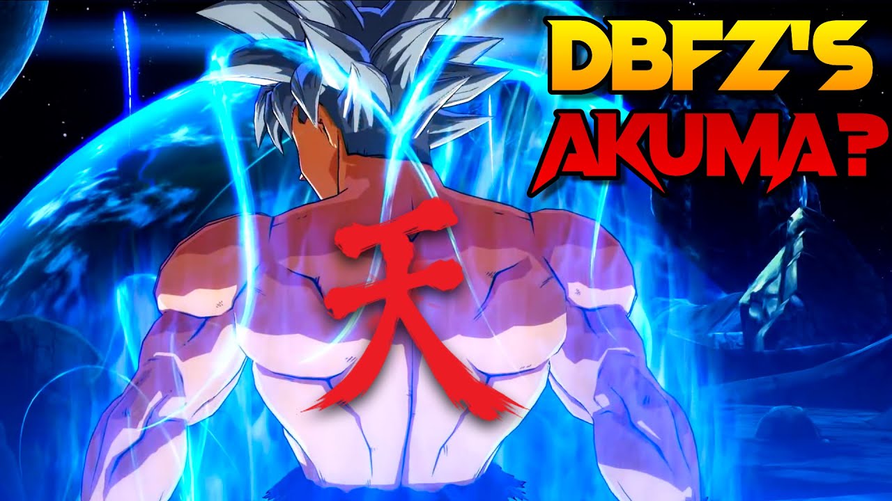 The "Akuma" of DBFZ? - Dragon Ball FighterZ: UI Goku Gameplay (Online ...