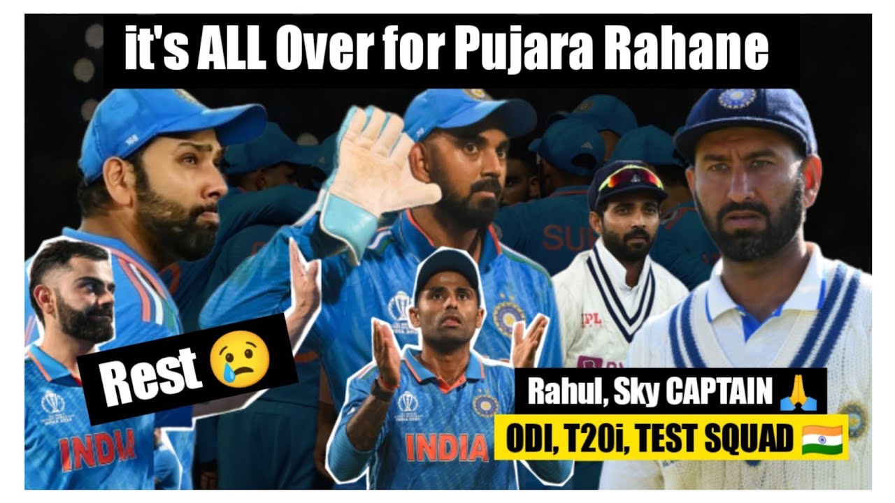 Rohit और Virat का Rest, Rahul Surya कप्तान 🇮🇳 India's Squad for South ...