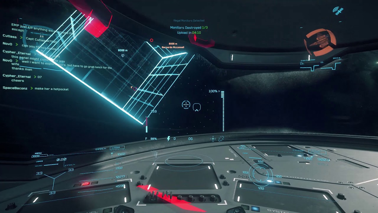 SC on the new pc (50-84fps compared to 25-40) also weird glitch is bc ...