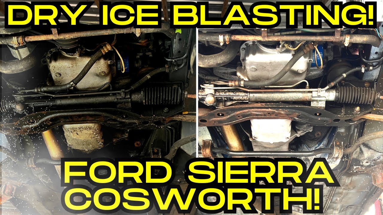 My 30 year old abandoned Ford cosworth gets $3000 detail - YouTube