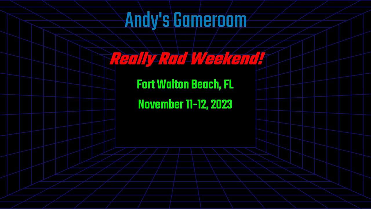 Really Rad Weekend 2023 Arcade Walk-Through! - YouTube