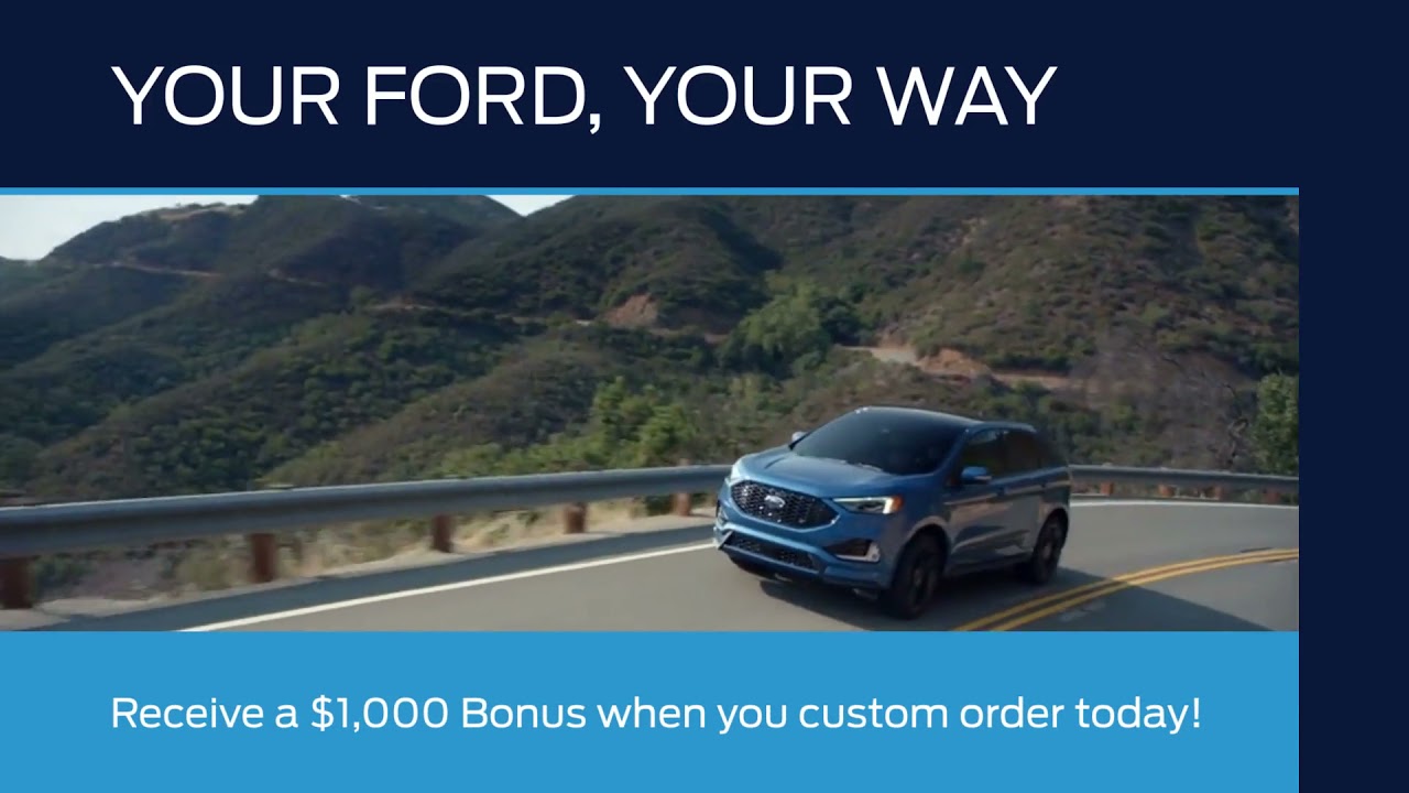 Custom Order Your New Ford With Springfield Ford! - YouTube