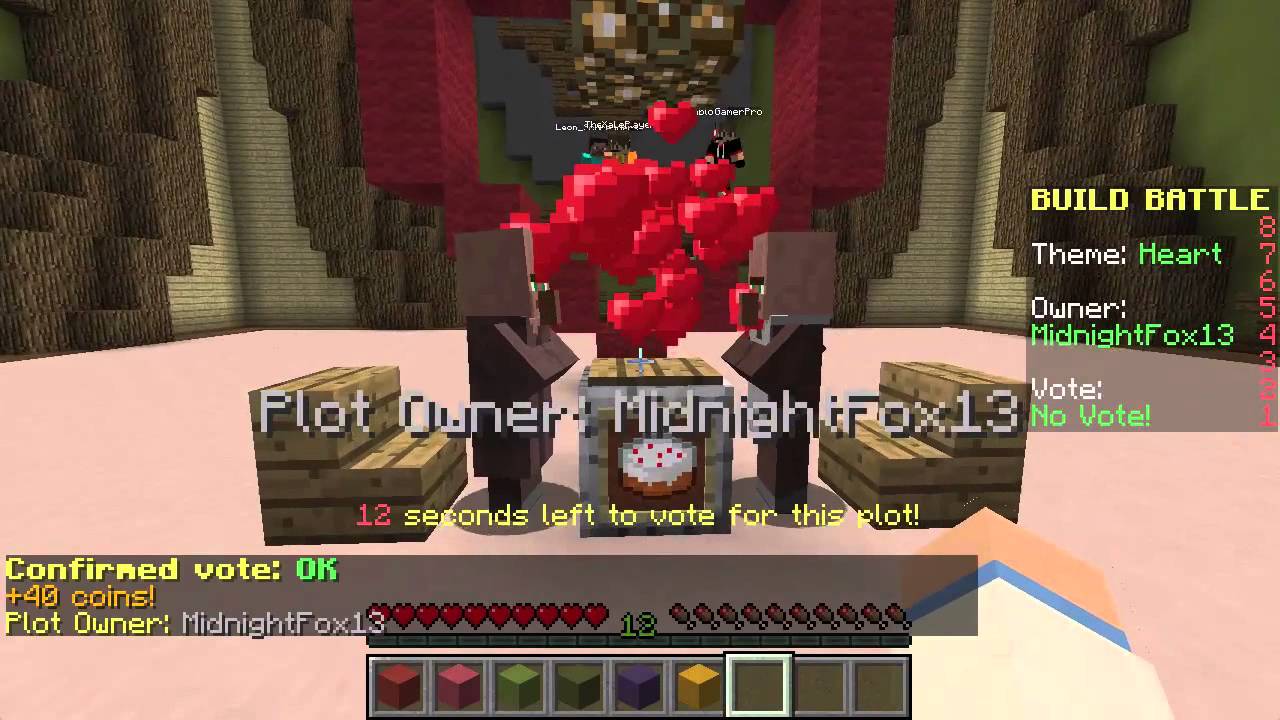 HyPixel - Build Battle(TEAM) [7] Heart & Ice Castle Theme - YouTube