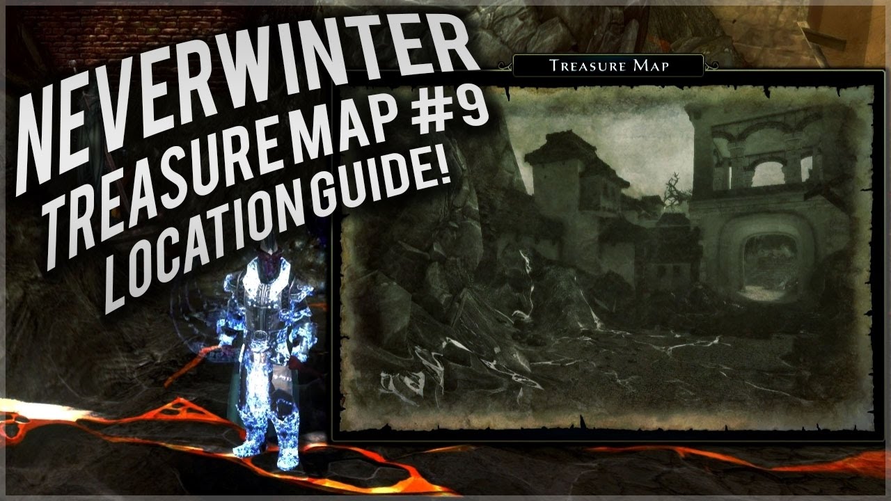 Neverwinter: River District Treasure Map Location #9 - YouTube