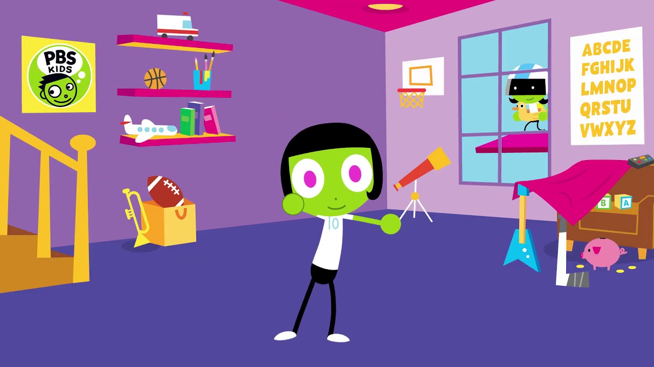 PBS Kids: Get Moving - Rock 'n' Roll Drummer (Episode 7) - YouTube