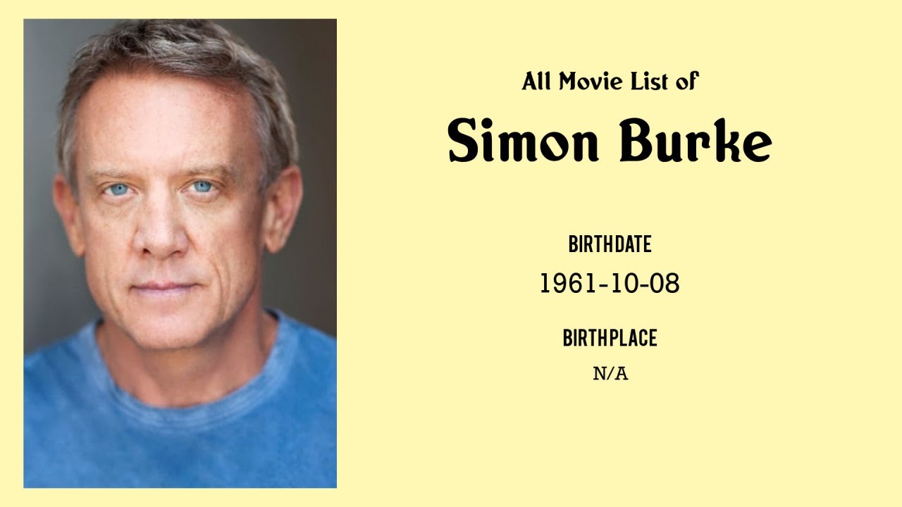 Simon Burke Movies list Simon Burke| Filmography of Simon Burke - YouTube