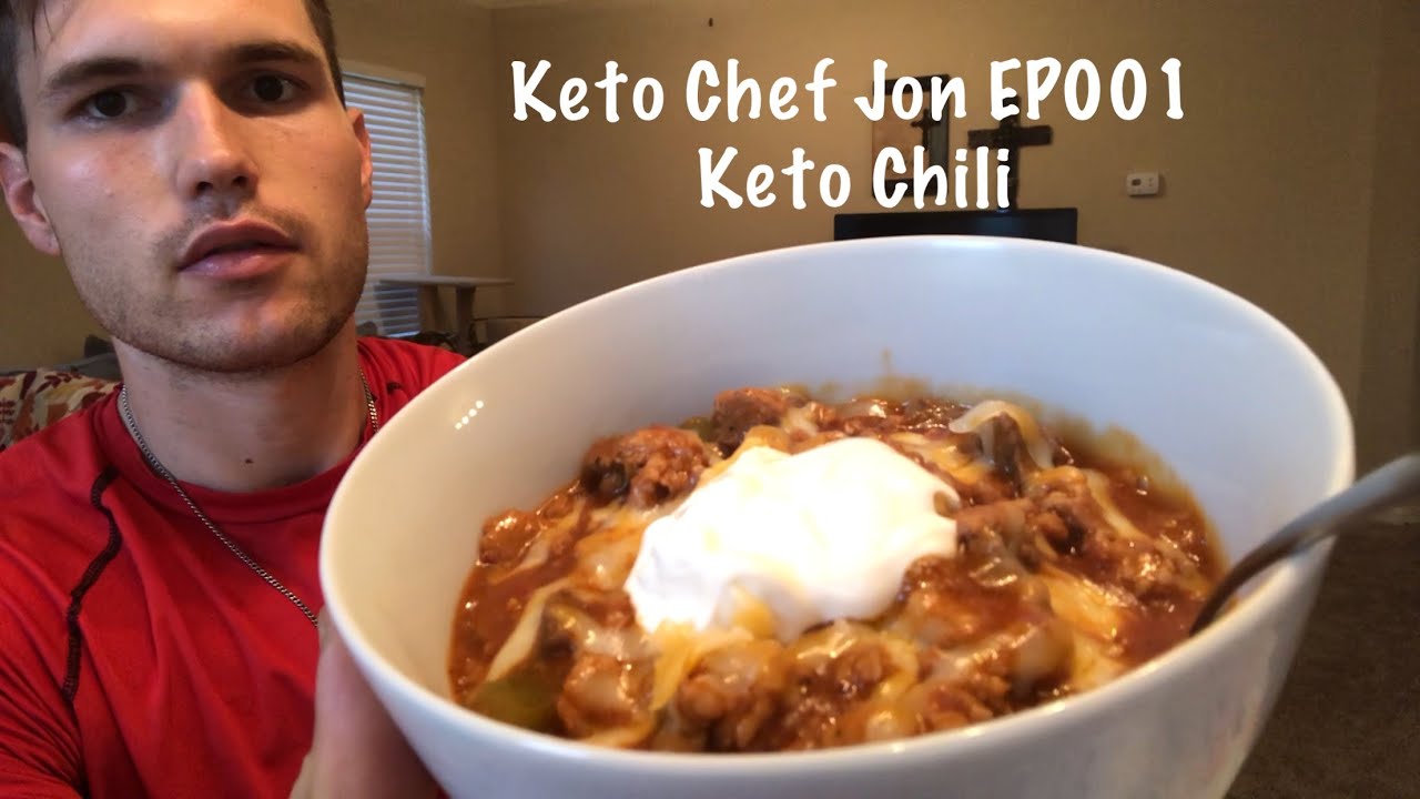 KETO CHEF JON EP001: KETO CHILI!!! - YouTube