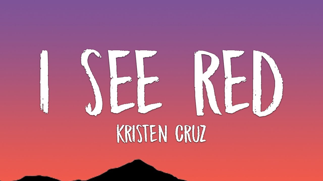 Kristen Cruz - I See Red (America's Got Talent) (Lyrics) - YouTube