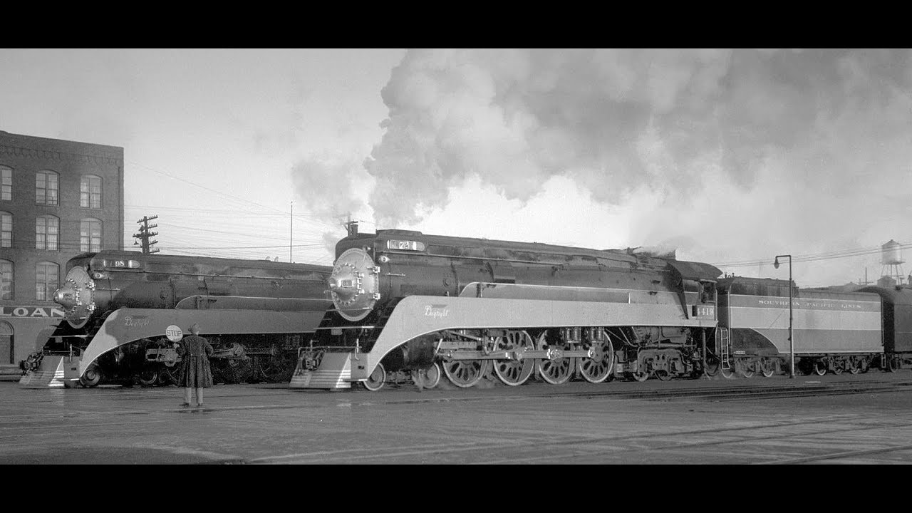 Southern Pacific Daylight Passenger Train [4K] - YouTube