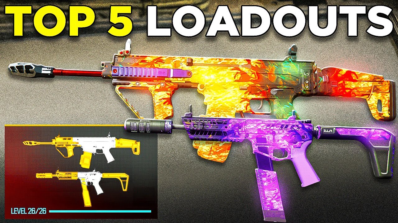 TOP 5 *META* LOADOUTS in SEASON 5! 👑 (Warzone 3 Best Class Setups ...