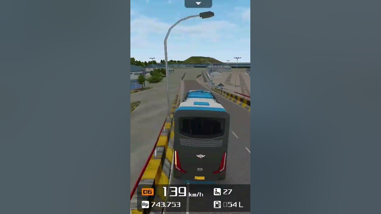 Bus Simulator Indonesia high speed 156Km/h#viral #shorts #gaming #bussimulatorindonesia # ...