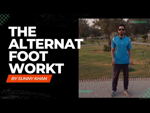 How to do the alternate foot work - YouTube