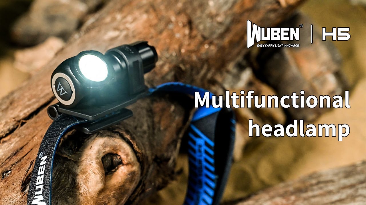 WUBEN H5 Multifunctional Clip Flashlight - YouTube