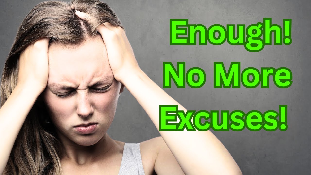 Enough! No More Excuses! Motivation Speech. - YouTube