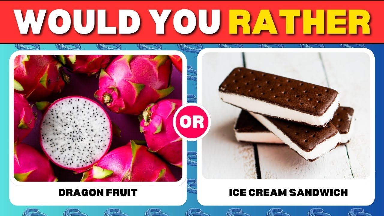 Fruits OR Sweets? 🍓🍩 | Ultimate Would You Rather Food Challenge! - YouTube