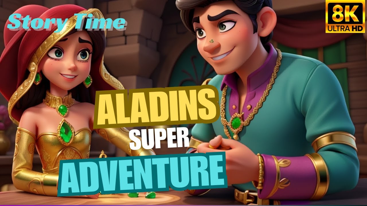 Aladdin and the Magic Lamp Fairy Tales and Bedtime Stories for Kids ...