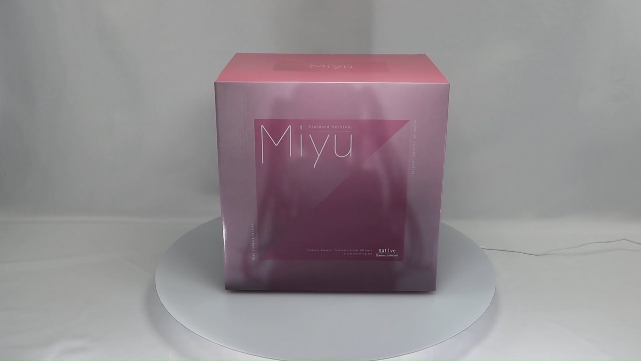 Original Character Miyu Simple Version 1/7 Scale Figure (R18) Box Video - YouTube