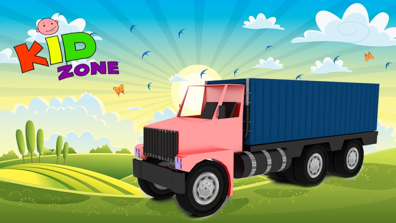 Unboxing the Super Truck | Trucks cartoons for kids 🚚 - YouTube