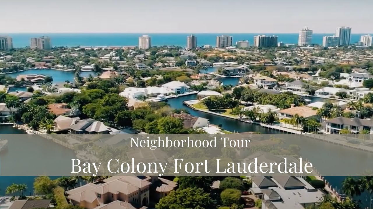 Fort Lauderdale Real Estate | Bay Colony Homes for Sale - YouTube