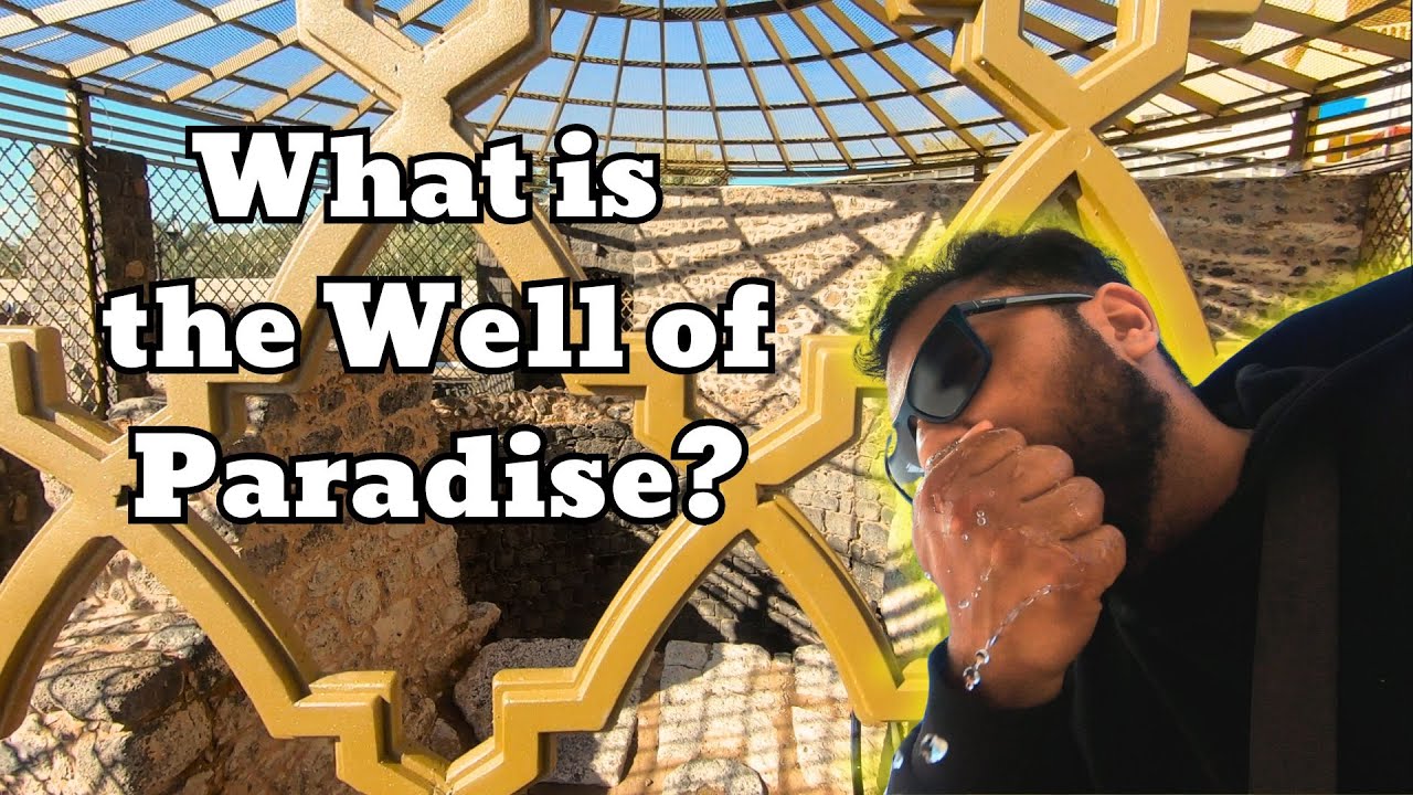 I Drank From The Sacred Well Of Paradise Al Ghars Well In Madinah Youtube