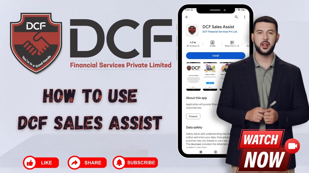 DCF SALES ASSIST APPLICATION FOR DSA!!! - YouTube