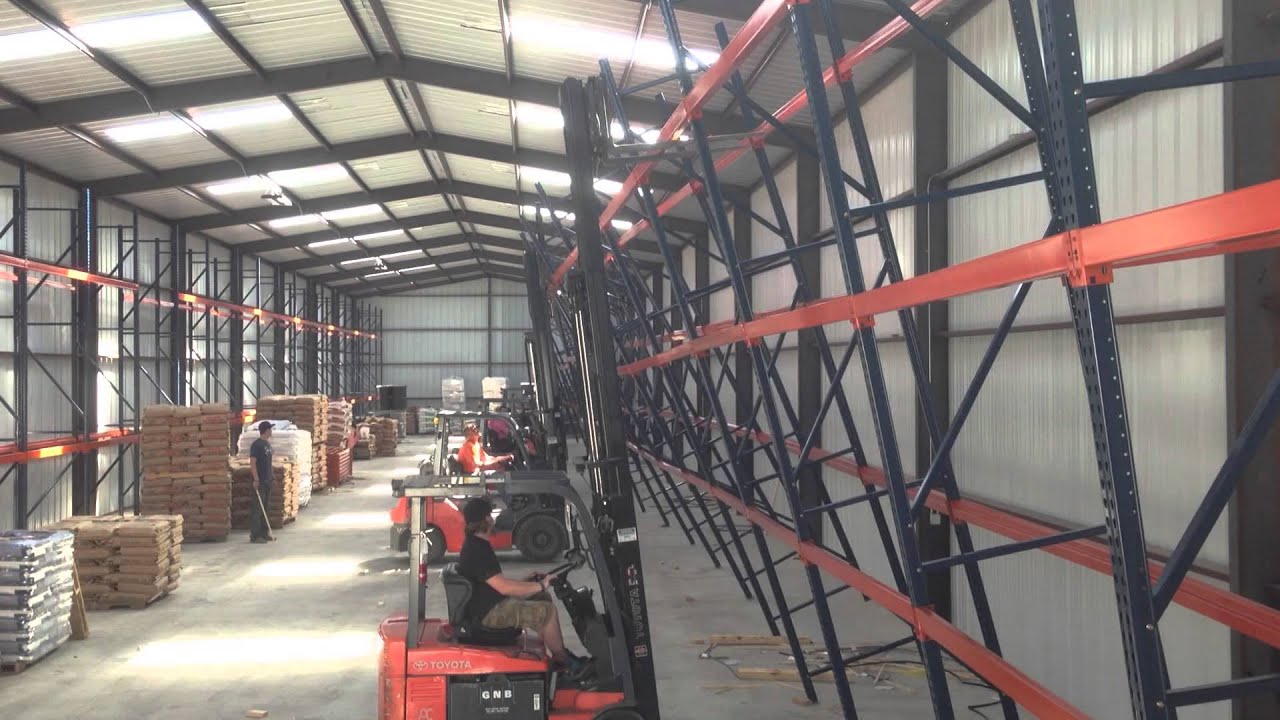 How to set up multiple warehouse racks pt3 - YouTube