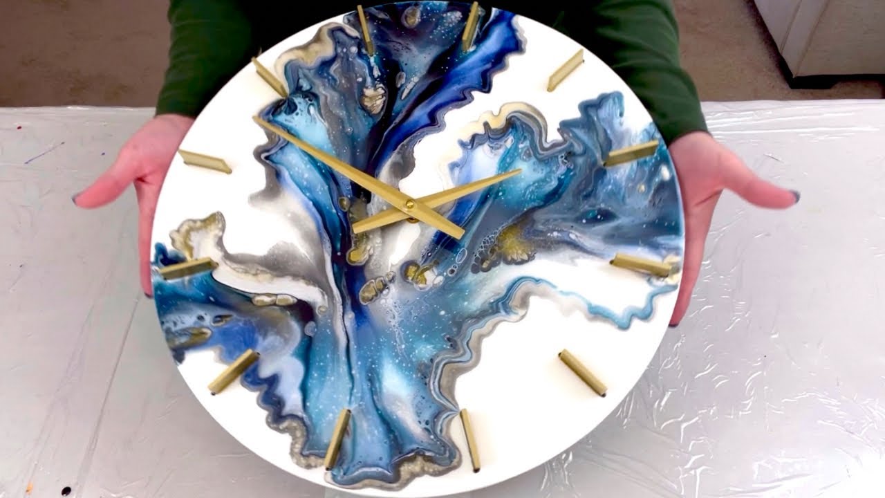 # 542 - Learn How to Make This GORGEOUS Clock with these Simple Steps ...