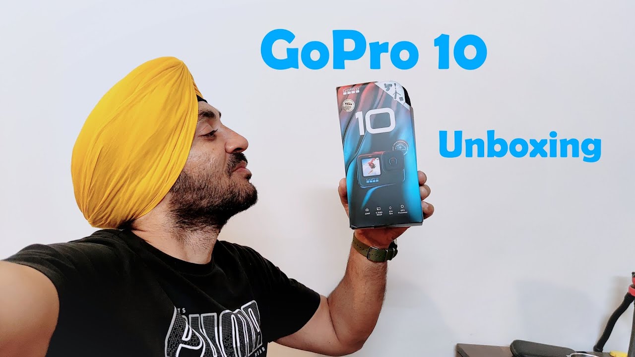 GoPro 10 Unboxing | What is included in the GoPro 10 bundle pack - YouTube