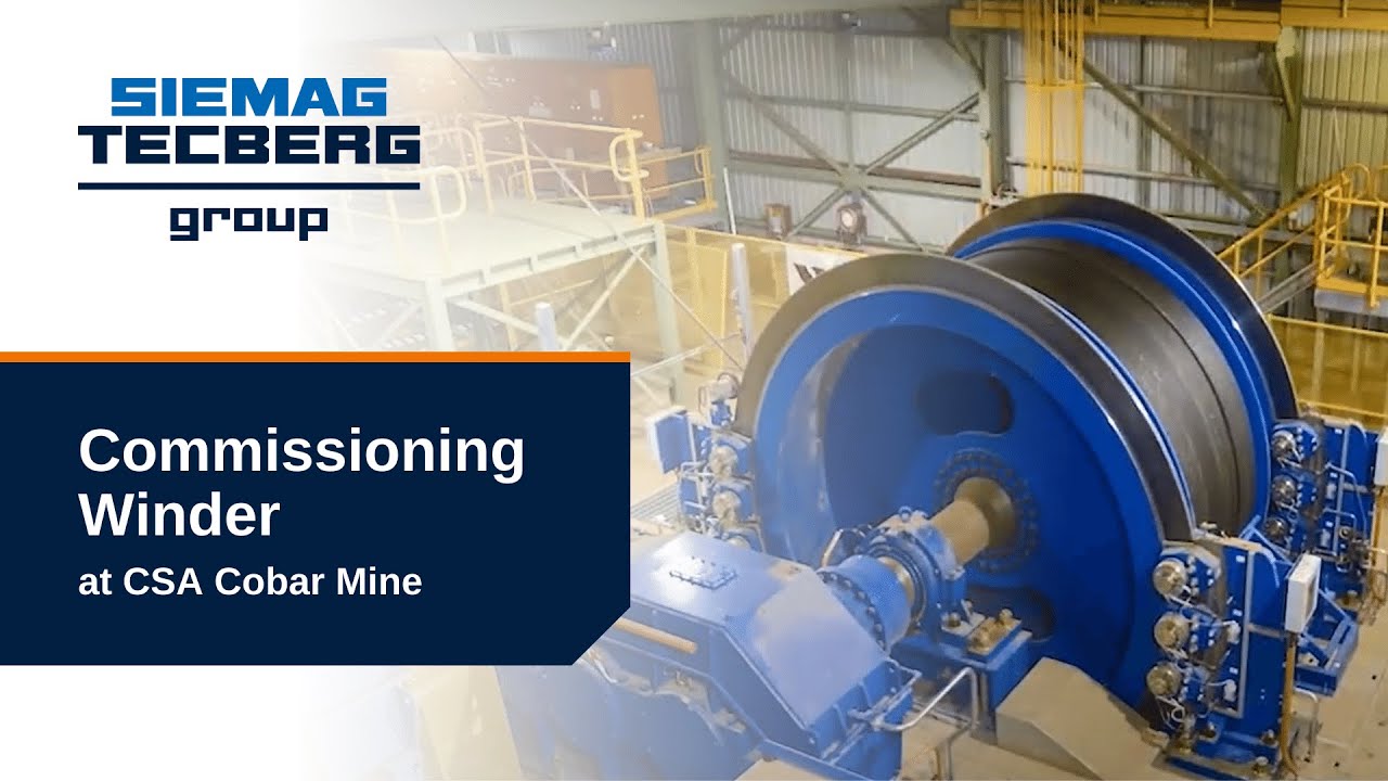 SIEMAG TECBERG Australia - Commission of Single Drum Winder at CSA ...