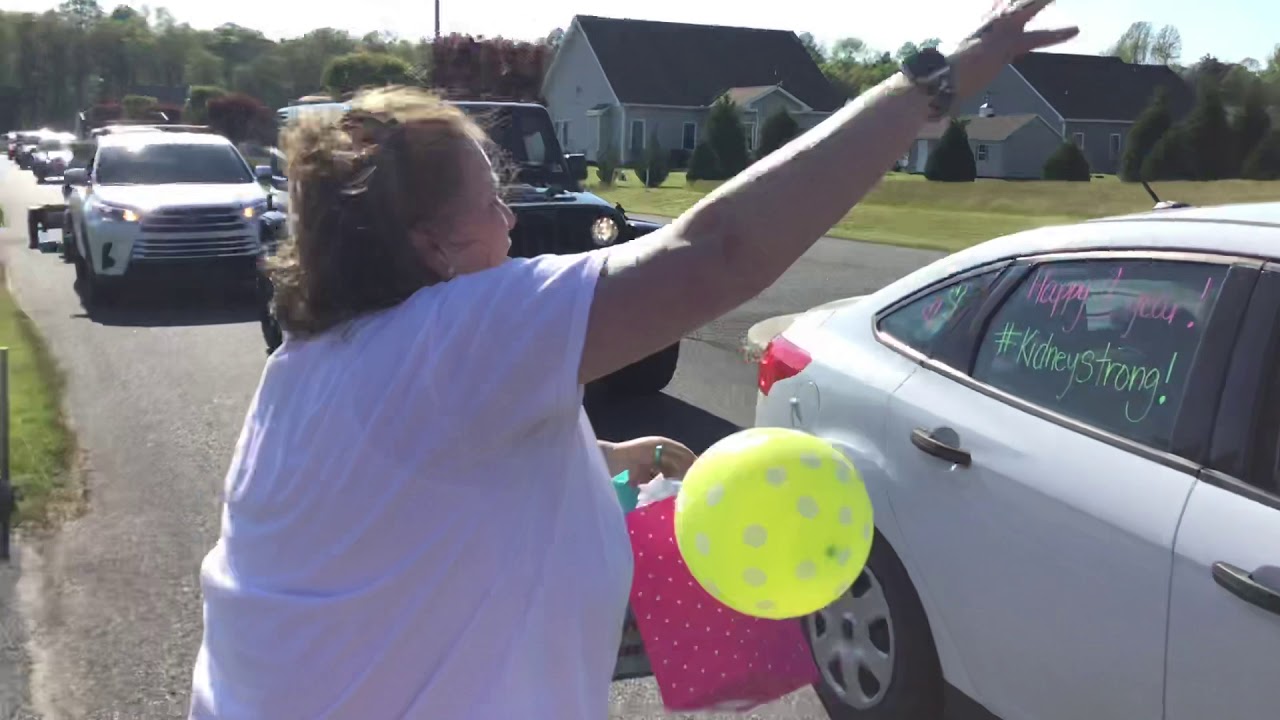 Ally Kidney Driveby Celebration 2020 - YouTube