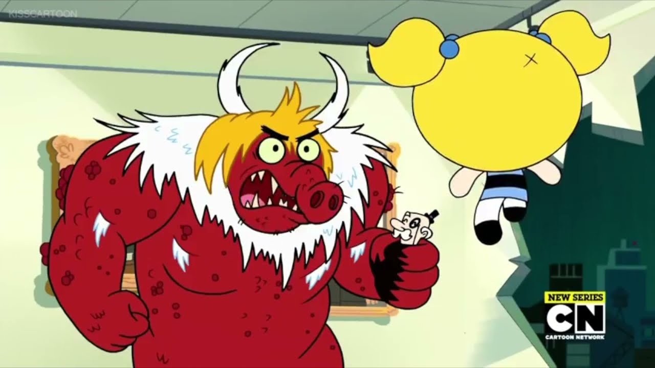 Powerpuff Girls (2016) - Donny Muscle Growth + Monster TF 1 - YouTube