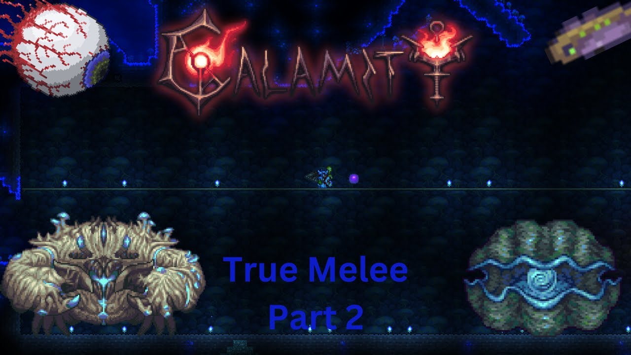 Big Upgrades | Terraria Calamity True Melee Part 2 - YouTube