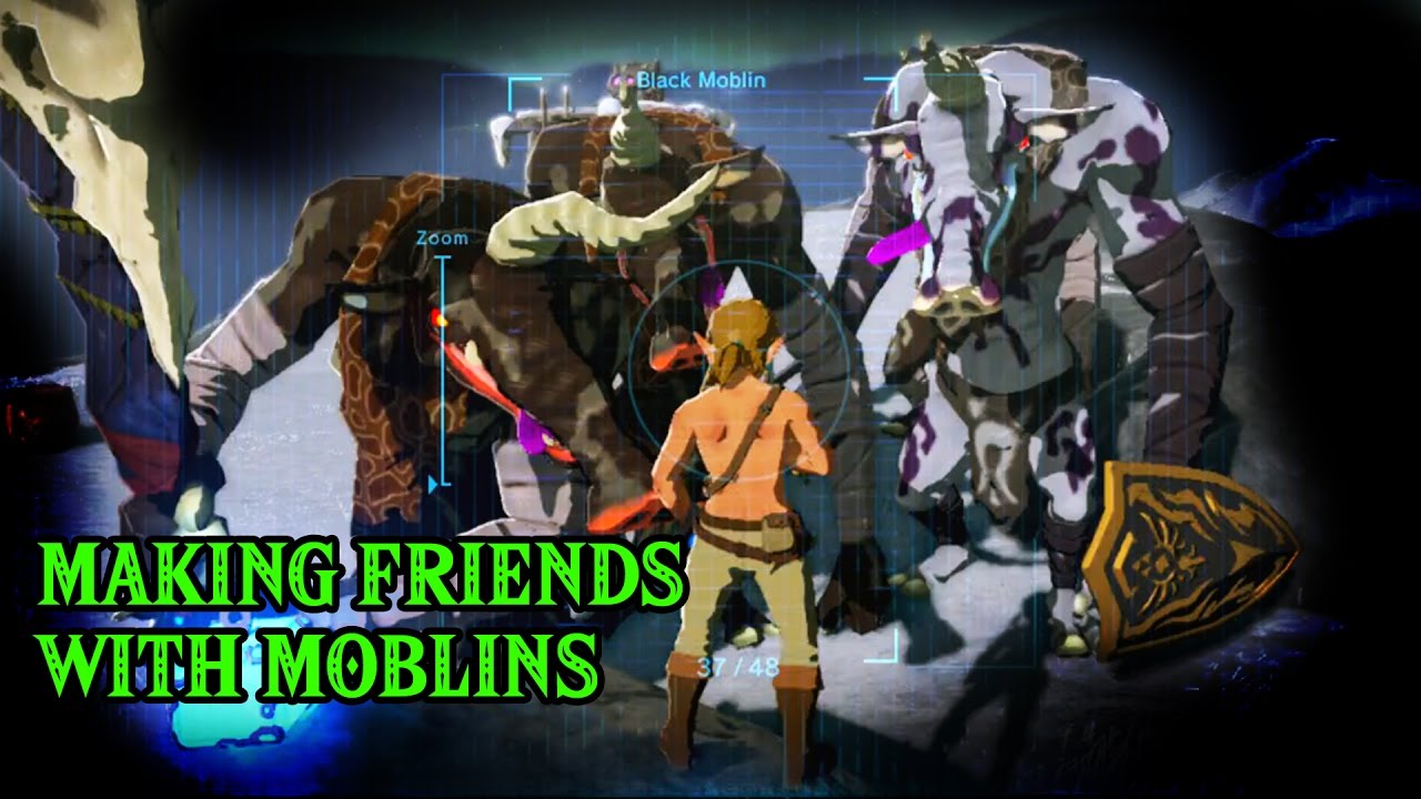 Australian Link Takes On Moblins - The Legend of Zelda: Breath of the ...