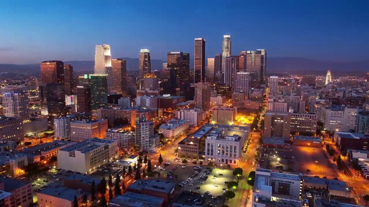 Metropolis Cityscape Timelapse 4K - YouTube