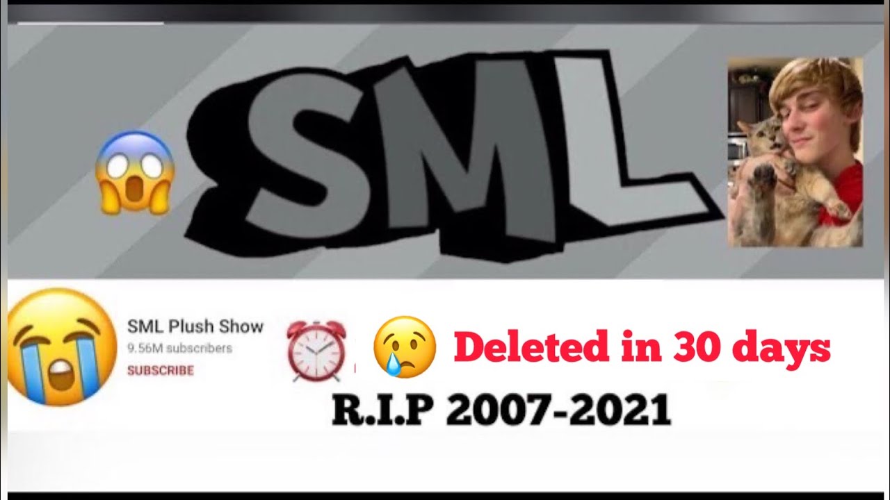 Discussion of SML’s channel being deleted in 30 days... - YouTube