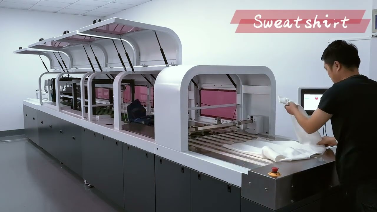 FPL-1 Automatic Clothes Folding & Packing Line - YouTube