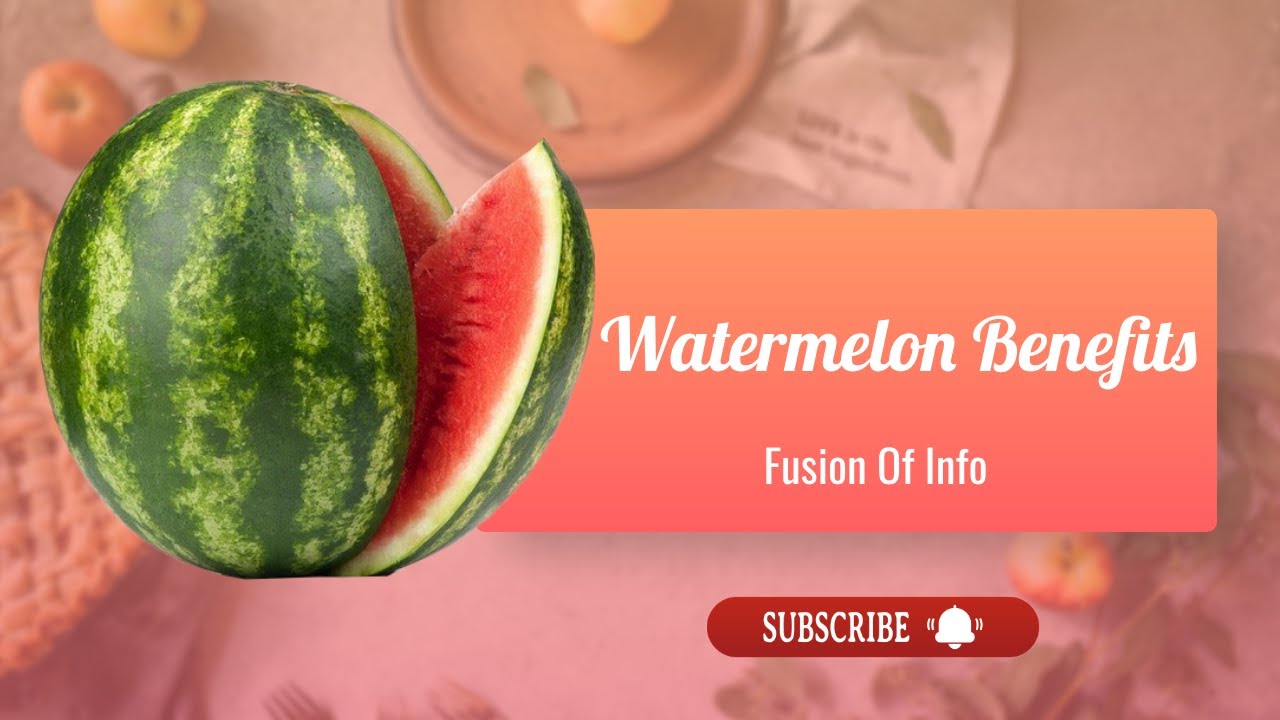The Amazing Benefits of Watermelon - Stay Hydrated and Healthy! Fusion ...