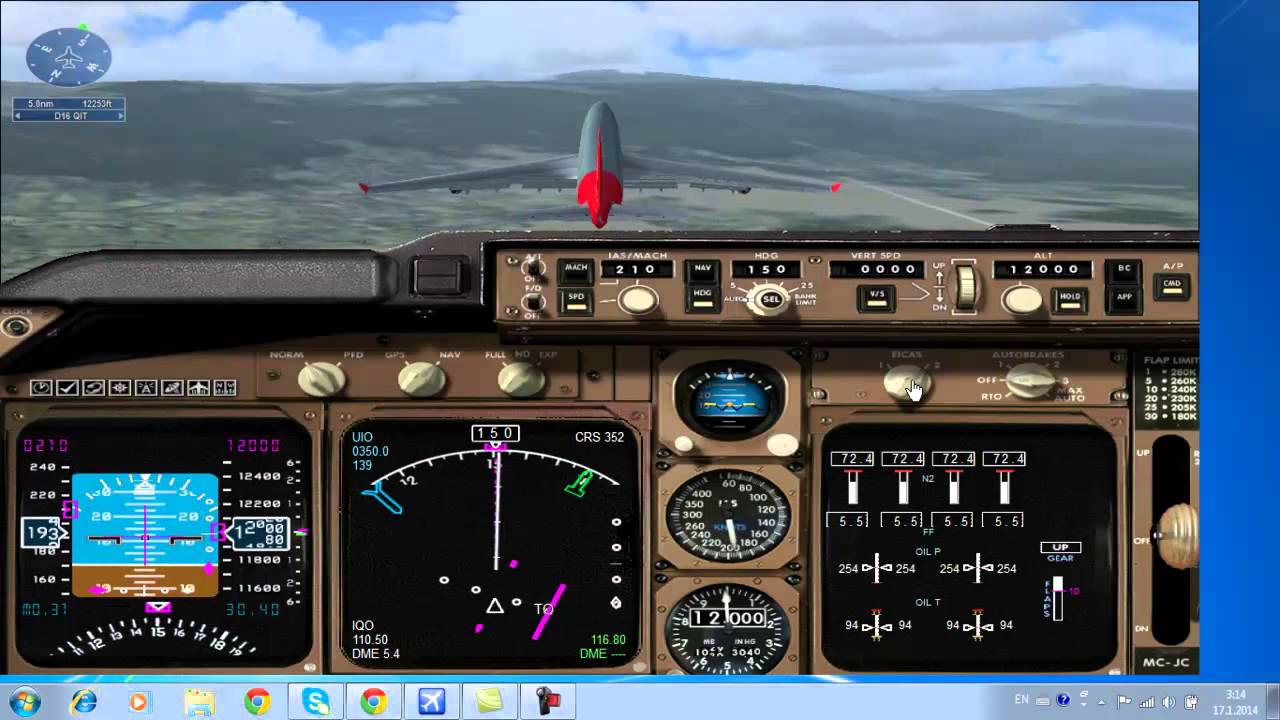 Microsoft Flight Simulator X - Quito Approach - YouTube