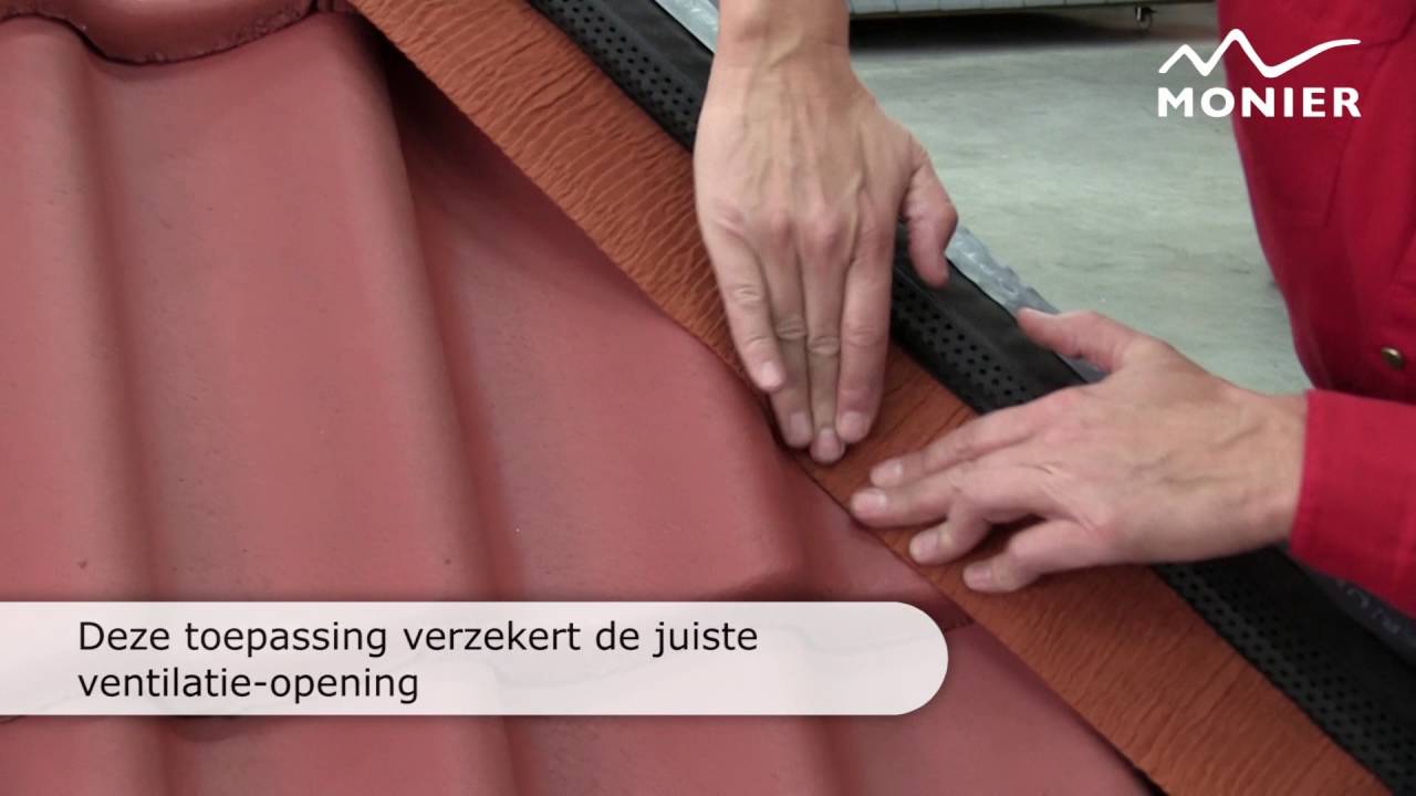 Monier Universele Ruiterrol Optivent (hoekkeper) - Nok en hoekkeper ...