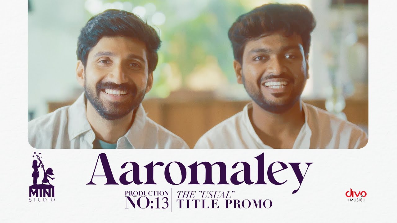 Aaromaley - The "Usual" Title Promo 🔥 | Kishen Das | Harshath Khan | Shivathmika | Sarang Thiagu ...
