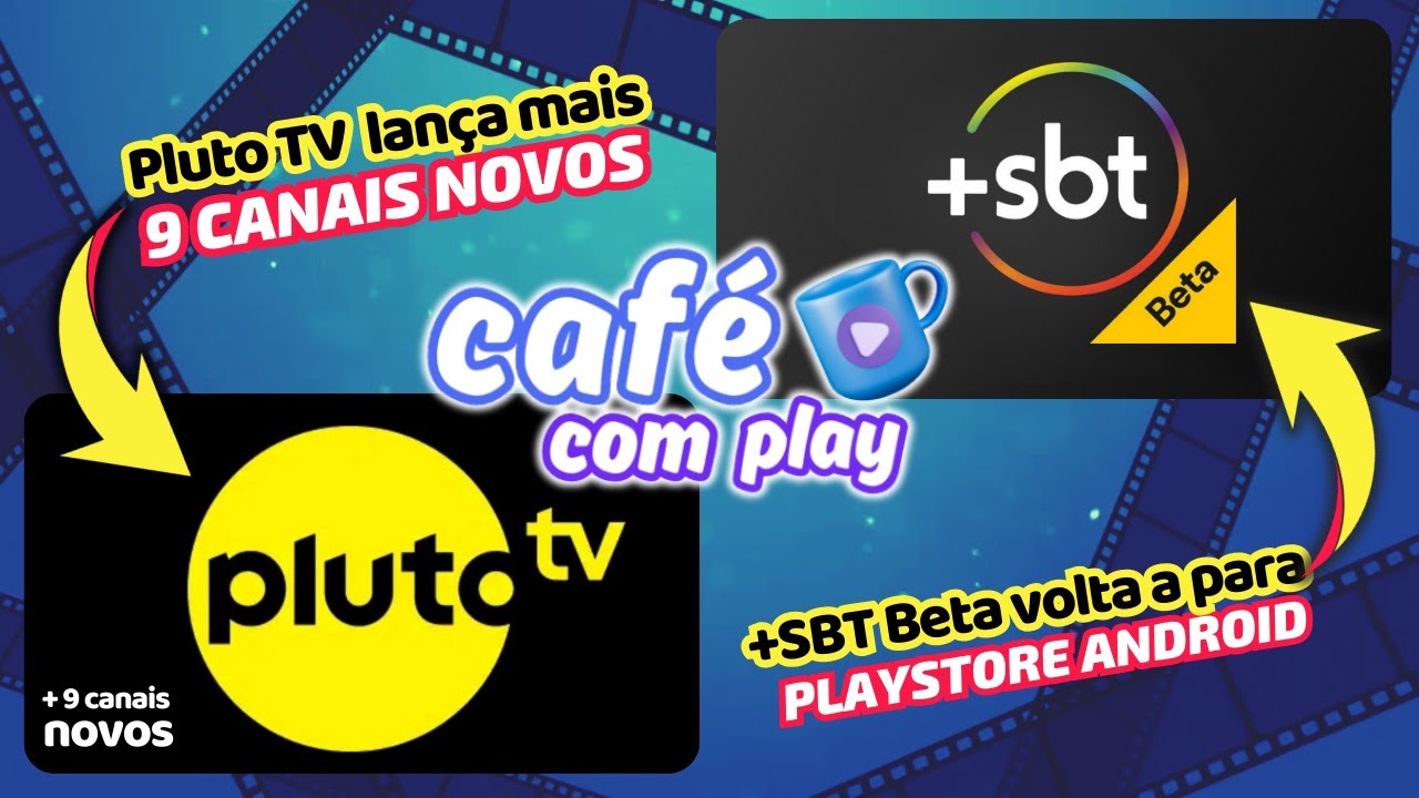 +SBT beta fica disponível novamente | Pluto TV lança mais 9 canais ...