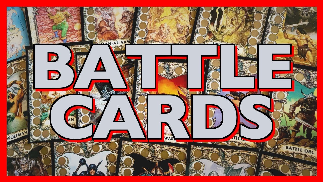 Opening Battle Cards Packs - YouTube