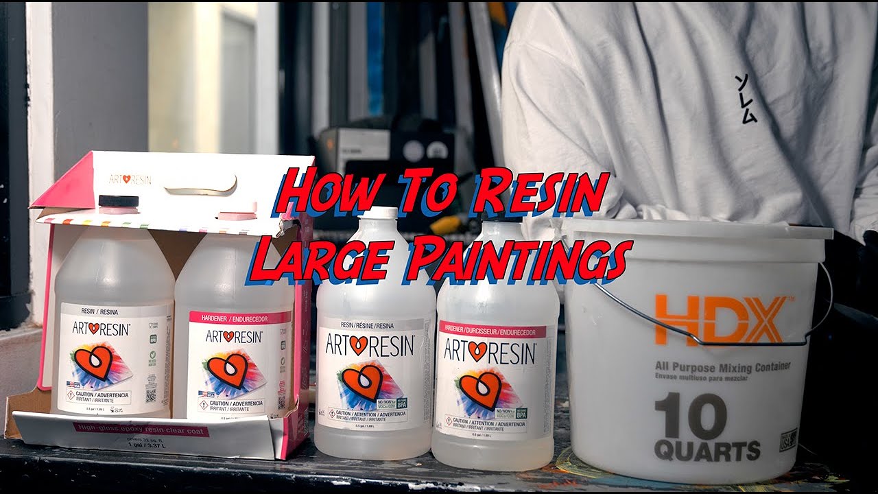 HOW TO RESIN YOUR PAINTINGS | JON MOODY #arttips #art - YouTube