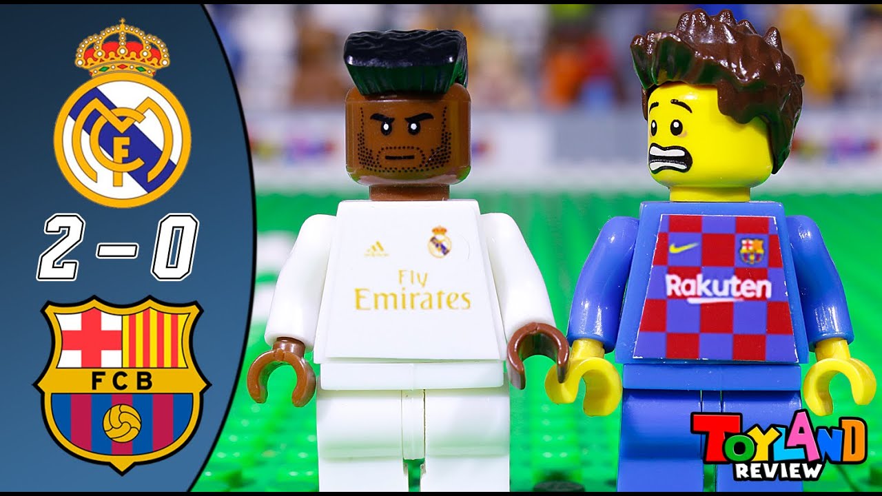 LEGO Real Madrid 2 - 0 Barcelona 2019 / 2020 - YouTube